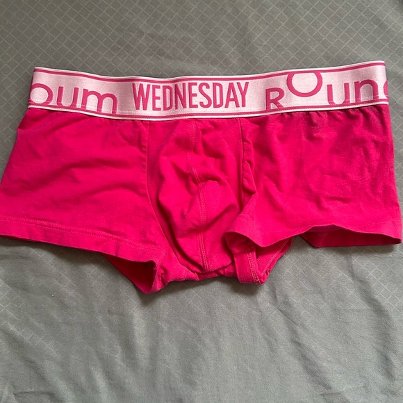 Rounderbum | Underwear & Socks | Used Pink Trunk | Poshmark